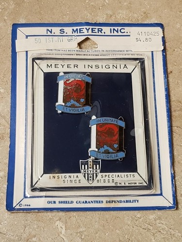 US Army 501st Military Intelligence Brigade Crest DUI (Sealed) | eBay