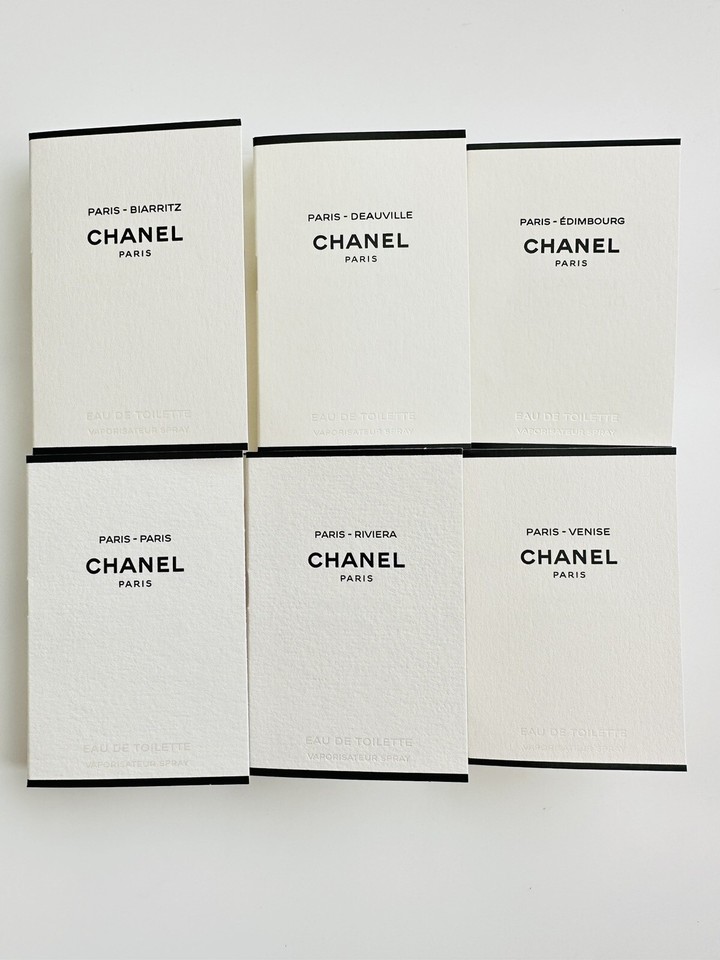 CHANEL Paris Les Eaux de CHANEL Collection Sample Size (6pcs) | eBay