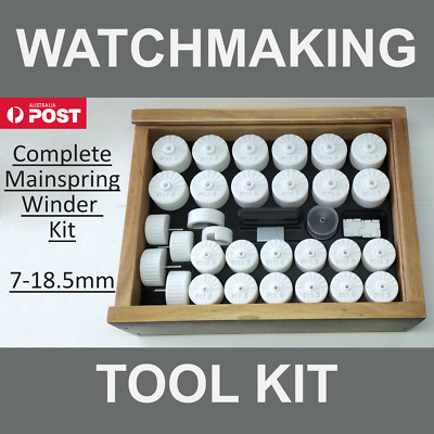 Complete Mainspring Winder Set | Watchmaking | Pocket Watch | Winder ...