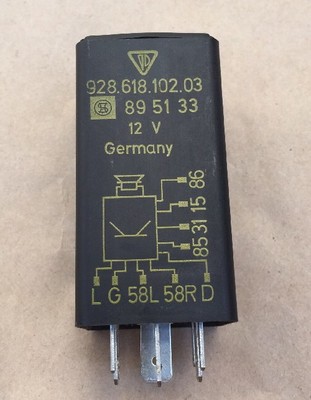 ORIGINAL PORSCHE 964 993 944 968 928 WARNING TIME RELAY Part No. 928 ...