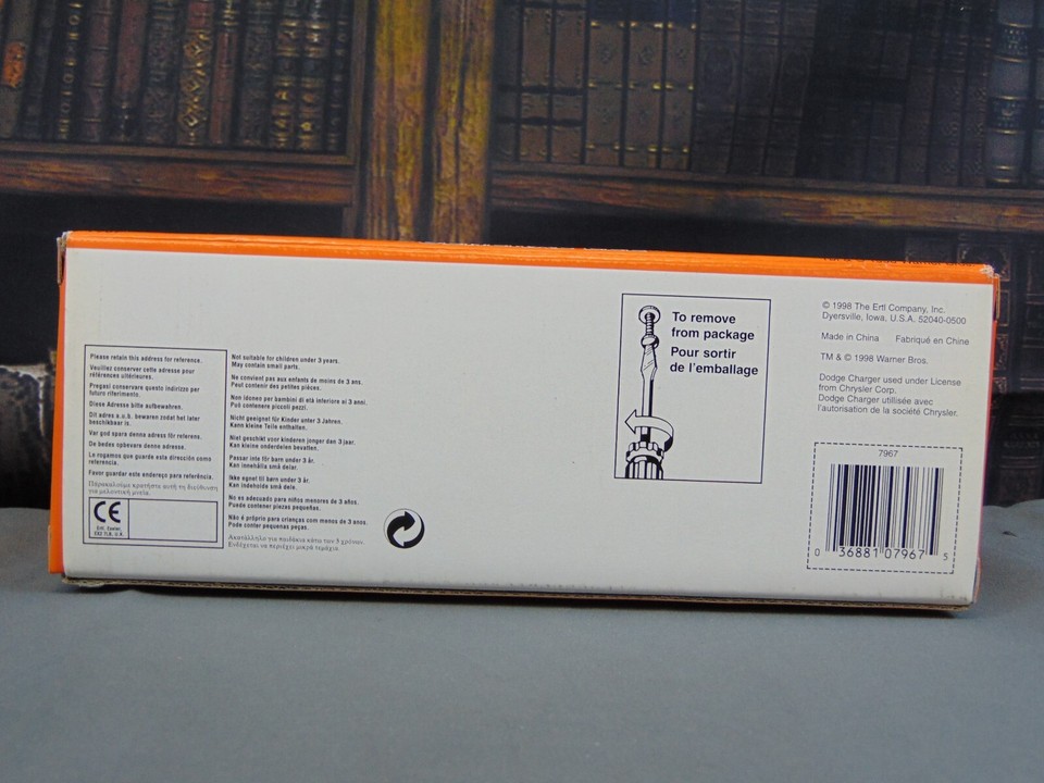 NEW IN BOX Diecast ERTL THE DUKES OF HAZZARD GENERAL LEE Dodge Charger ...