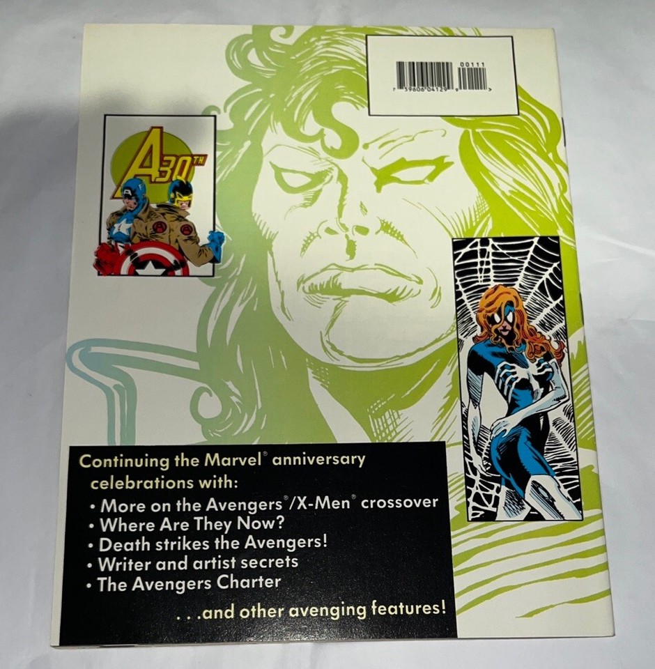 AVENGERS ANNIVERSARY SPECIAL (NEW-OLD STOCK NEAR MINT) A MARVEL AGE ...