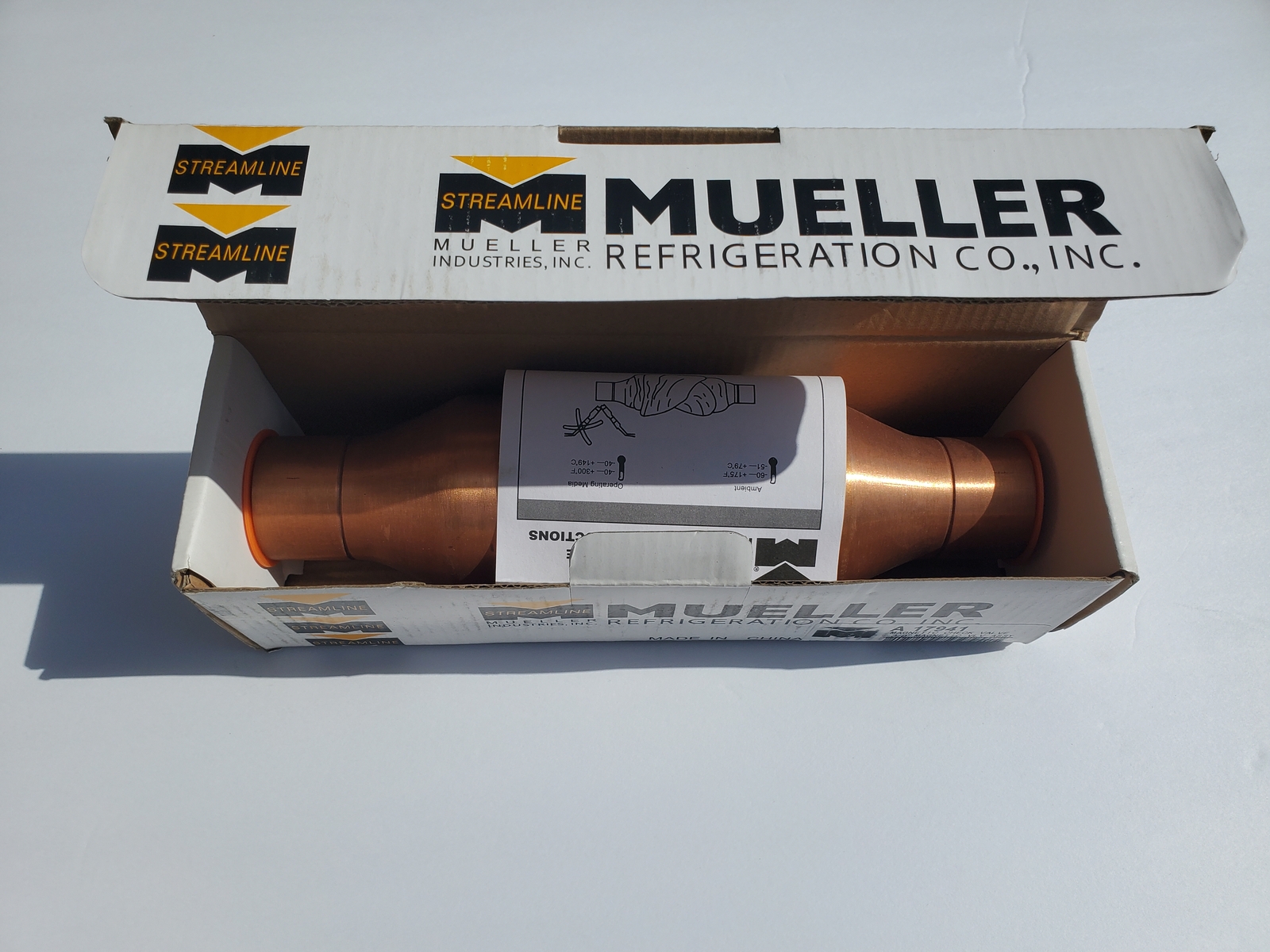 Refrigeration check valve 1-3/8in Magnetic Mueller | eBay