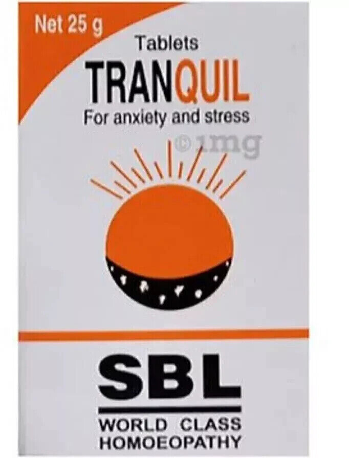 SBL Tranquil Tablet Homeopathy Medicines stress, anxiety and depression ...