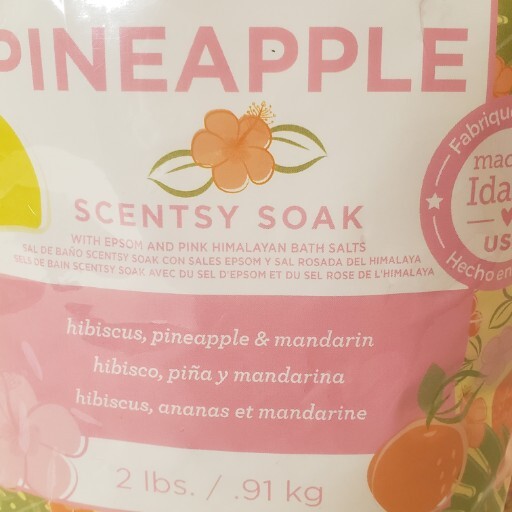 Hibiscus Pineapple Scentsy Soak 2 Ibs W/ Epsom Pink Himalayan Salts ...