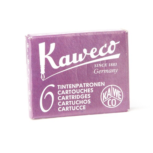 NEW Kaweco Fountain Pen Ink Cartridge Refill Purple Set 6pce | eBay