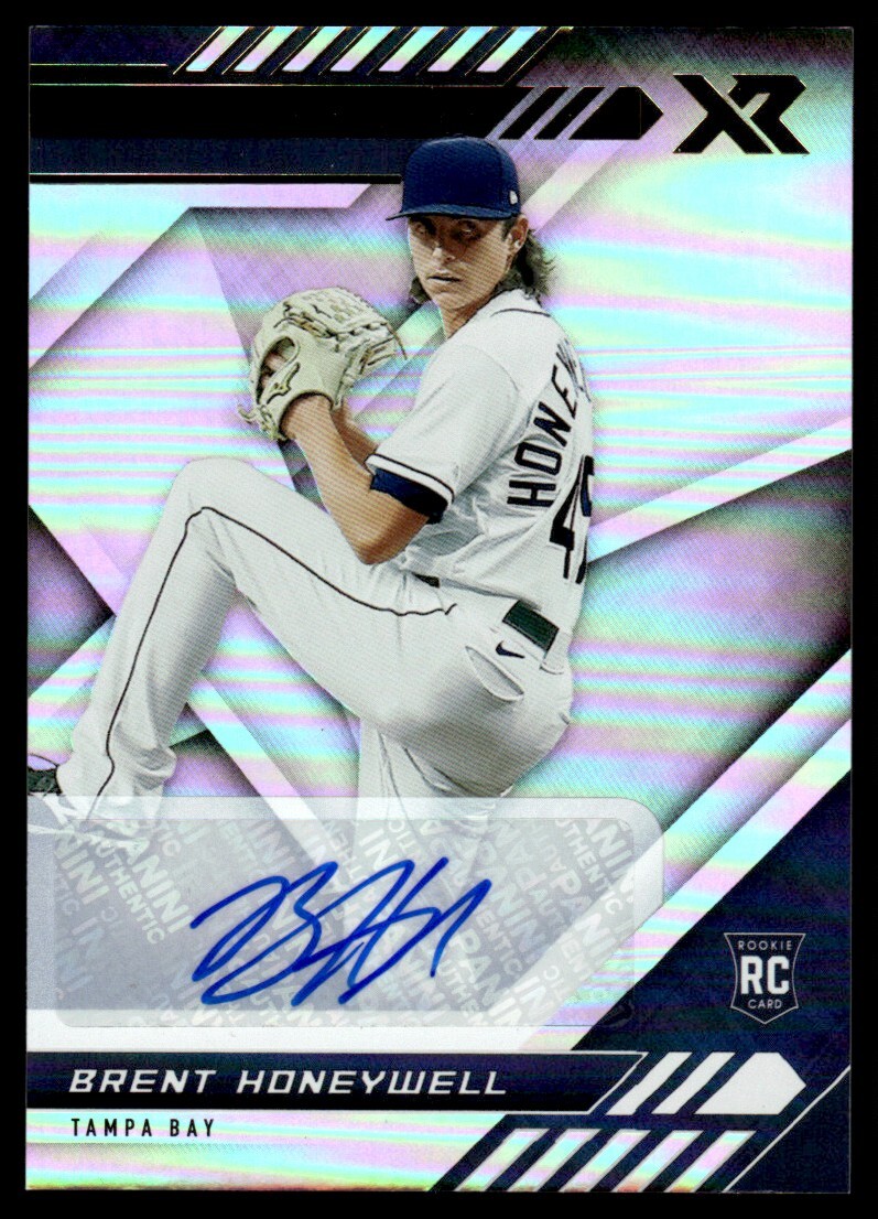 2021 Panini Chronicles XR Autographs Brent Honeywell Rookie Auto Tampa ...