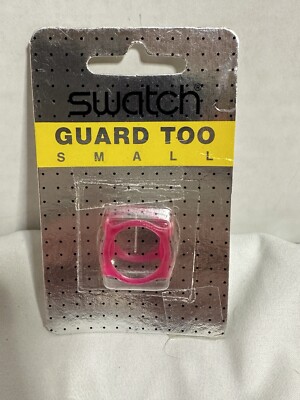 Vintage Swatch Watch Guard Too Small Pink New Old Stock | eBay