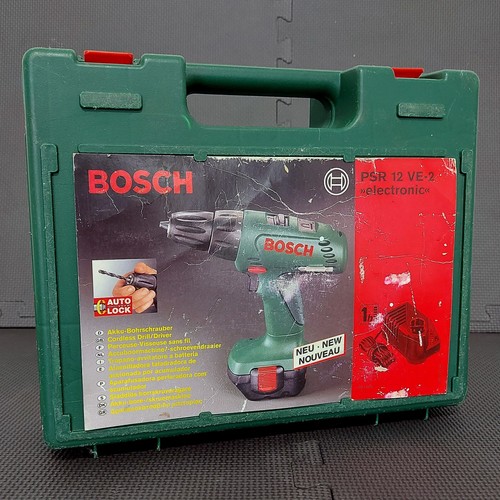 BOSCH PSR 12 VE-2 / Cordless Drill Driver 12V / Bare Tool Unit ONLY ...