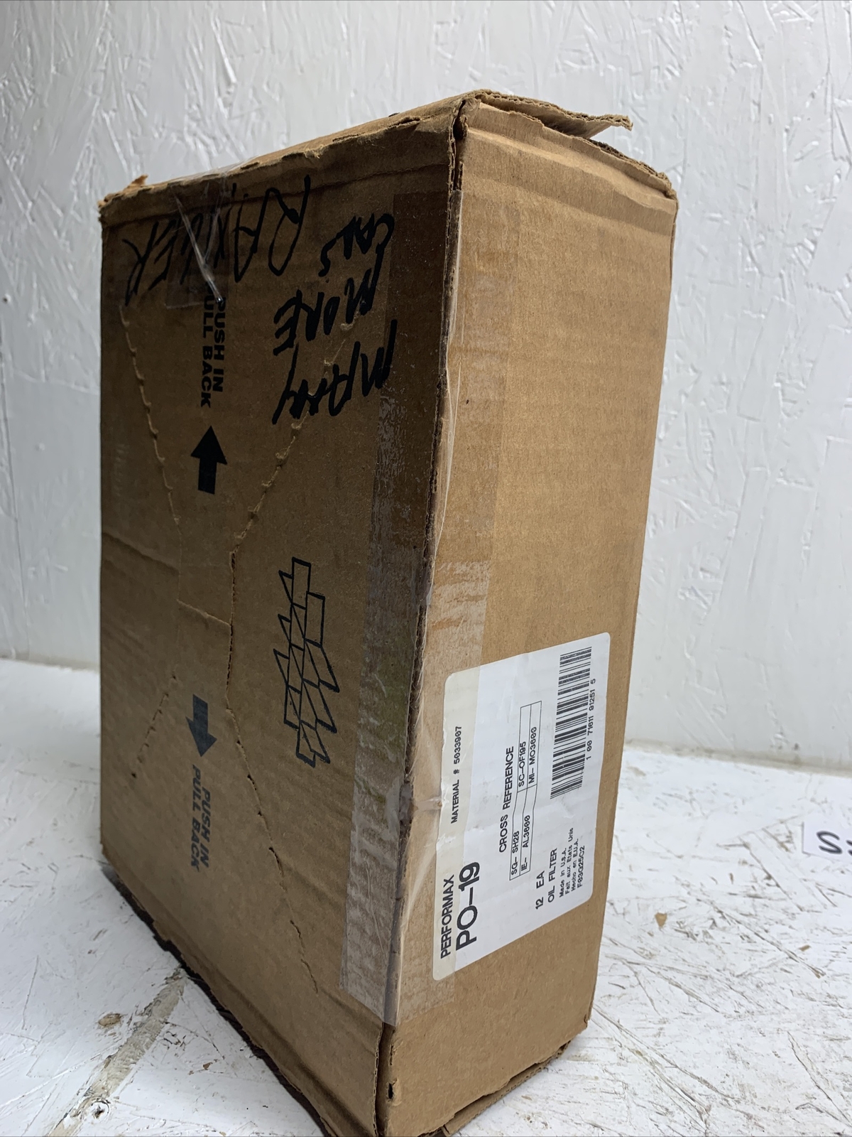 Lot Of 4 - Performax Oil Filter PO-19 Pennzoil PZ-19 | eBay