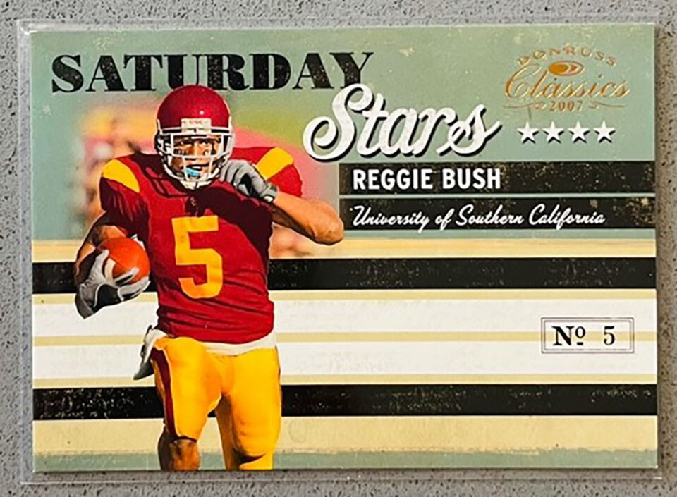 2007 Donruss Classics Football SS-7 Reggie Bush /1000 Saturday Stars ...