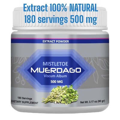 VISCUM ALBUM L MISTLETOE EUROPEO EXTRACT 180 Servings POWDER IMMUNO ...