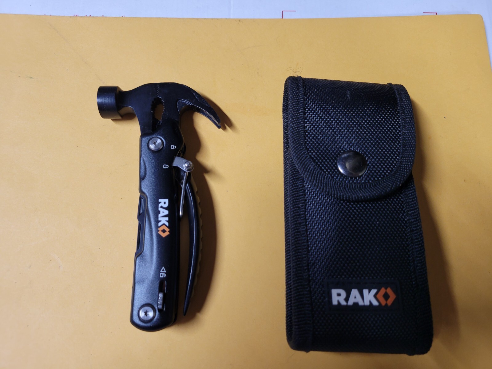 RAK Hammer Multi-Tool - Multi-Functional 12" & Sheath | eBay