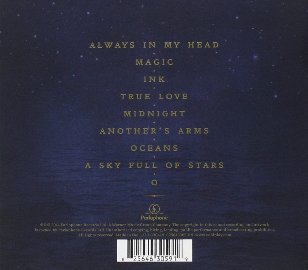 A Sky Full Of Stars Album Cover