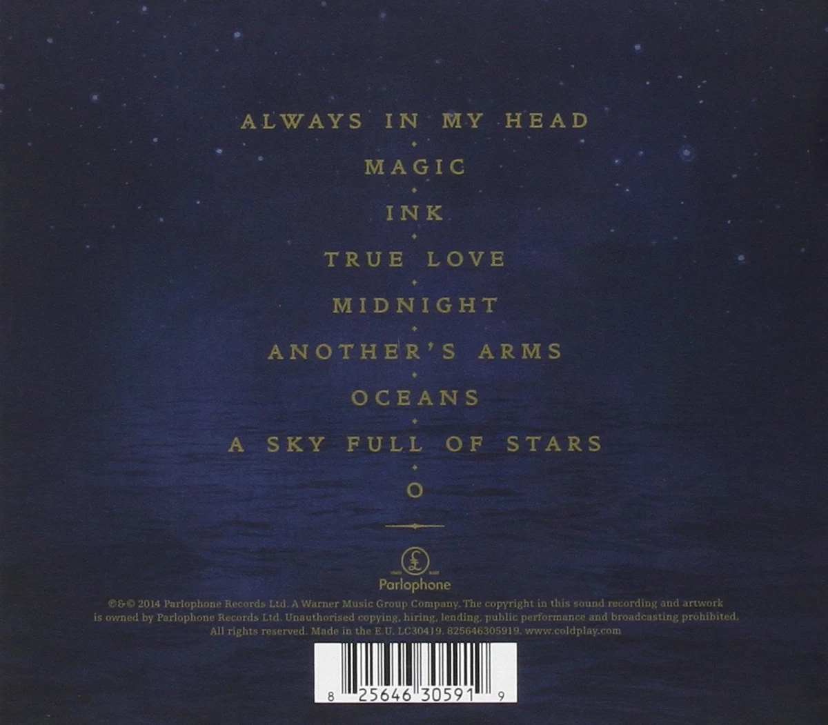 Magic Coldplay Album Cover