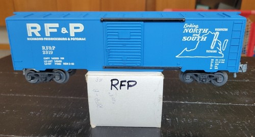 KMT, KRIS MODEL TRAINS Richmond Fredericksburg & Potomac Boxcar RF&P ...