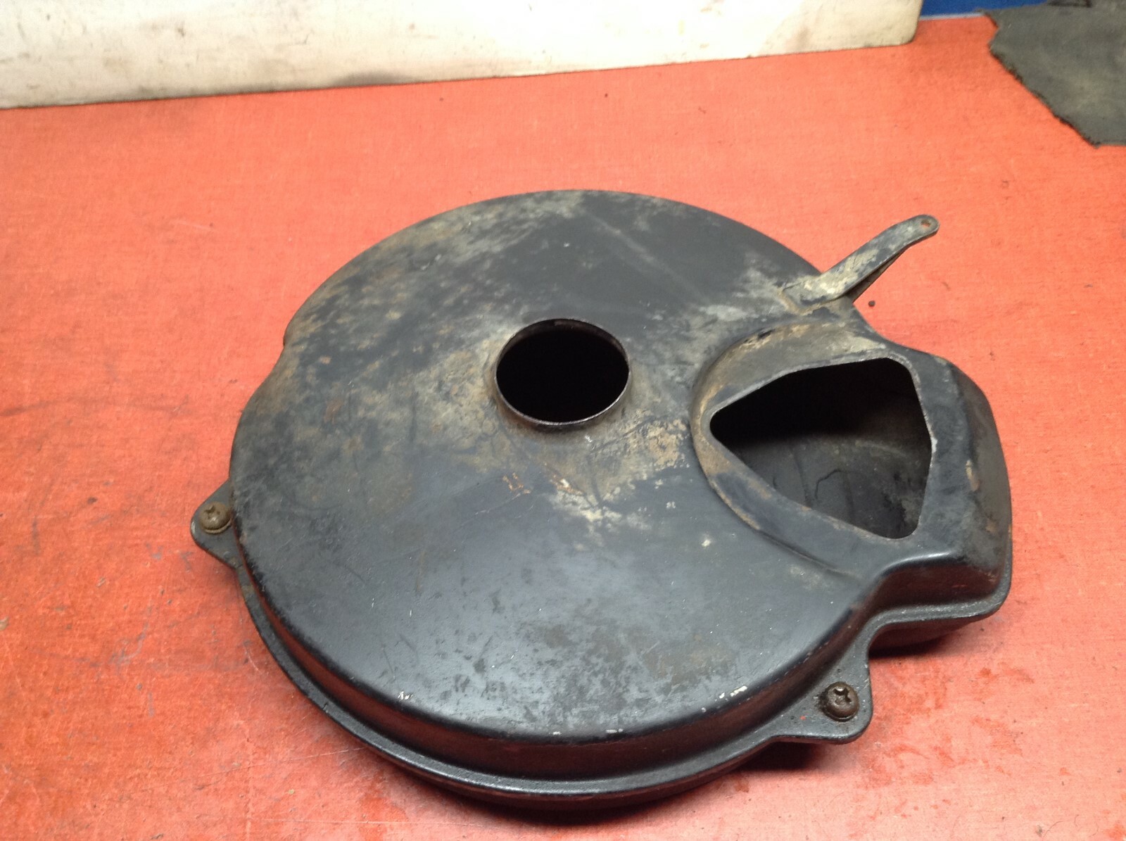 1984 84 YAMAHA TRI MOTO YTM 200E 200 REAR ROTOR COVER GUARD | eBay