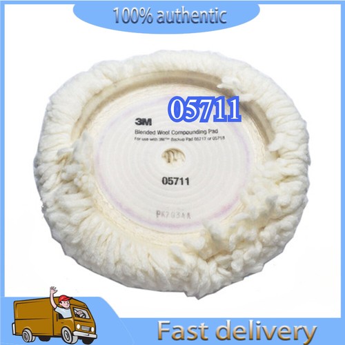 For 3M 05711 Wool Compounding Pad, Single Sided for Rubbing Compounds 9 ...