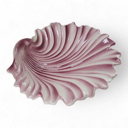 Vintage Pink Clam Seashell Ceramic High Relief Trinket Dish | eBay