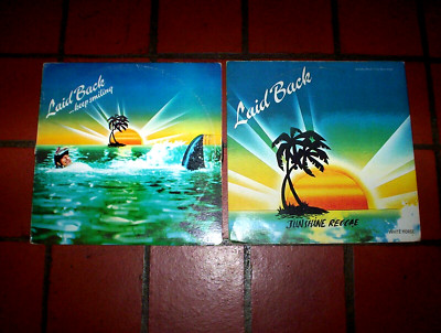 LAID BACK ( ... KEEP SMILING ) LP w 12" ( SUNSHINE REGGAE / WHITE HORSE ...