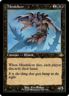 Retro MINDSLICER x4 mtg NM-M Dominaria Remastered 4 Rare | eBay