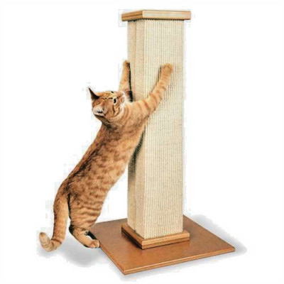Extra Large Sisal Cat Scratching Post Jumbo Scratch Tower Tall ...