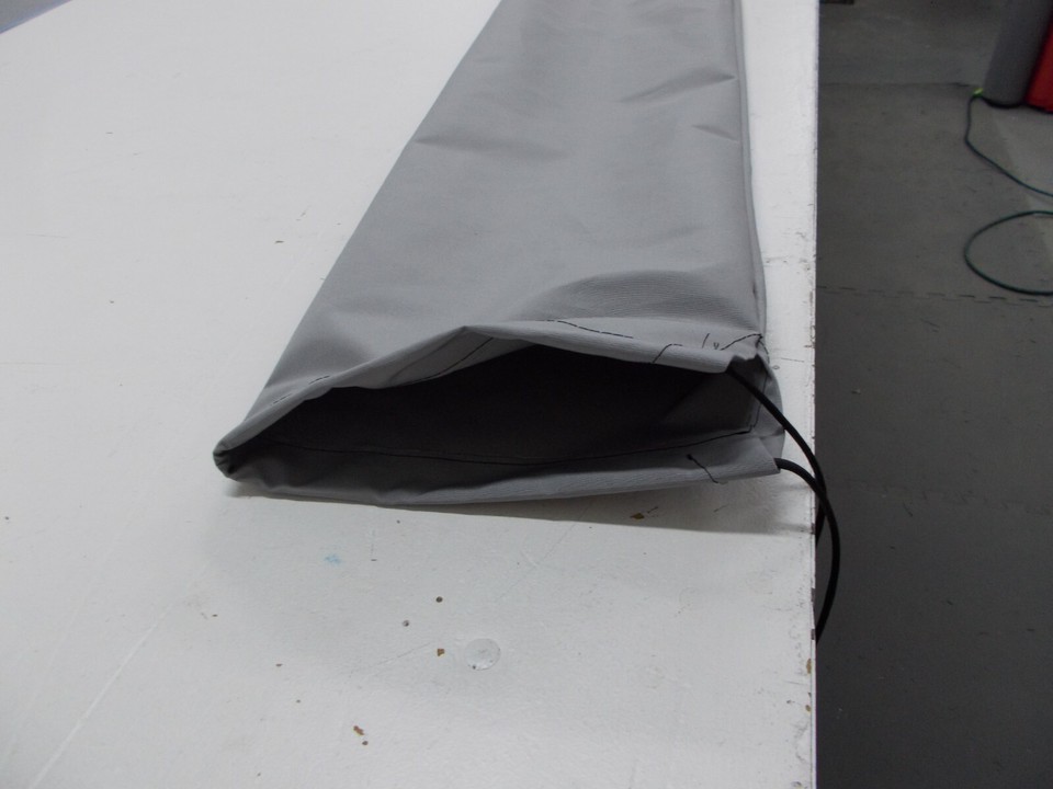 Sunfish Sailboat Spar Sail & Mast Bag Grey Marine Fabric Sunfish Sail ...