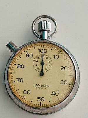 SUPERB "HEUER LEONIDAS" STOP WATCH RALLY TIMER (RALLY CAR) ETC. SWISS ...