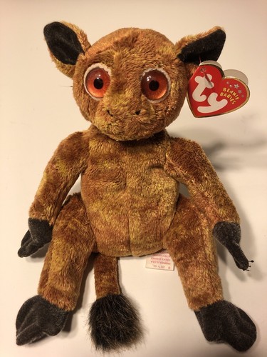 TY Beanie Baby - GIZMO the Lemur (8 inch) - MWMTs Stuffed Animal Toy ...