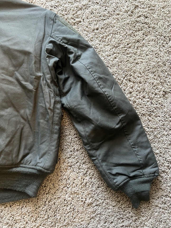 US Military CWU-45/P Mens Winter Flight Jacket Bomber Aramid Nomex ...