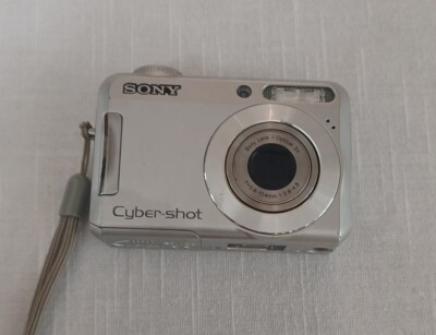 Sony Camera, Cyber-shot DSC-S650 Silver Y2K CCD Digicam 7.2MP 2007 ...