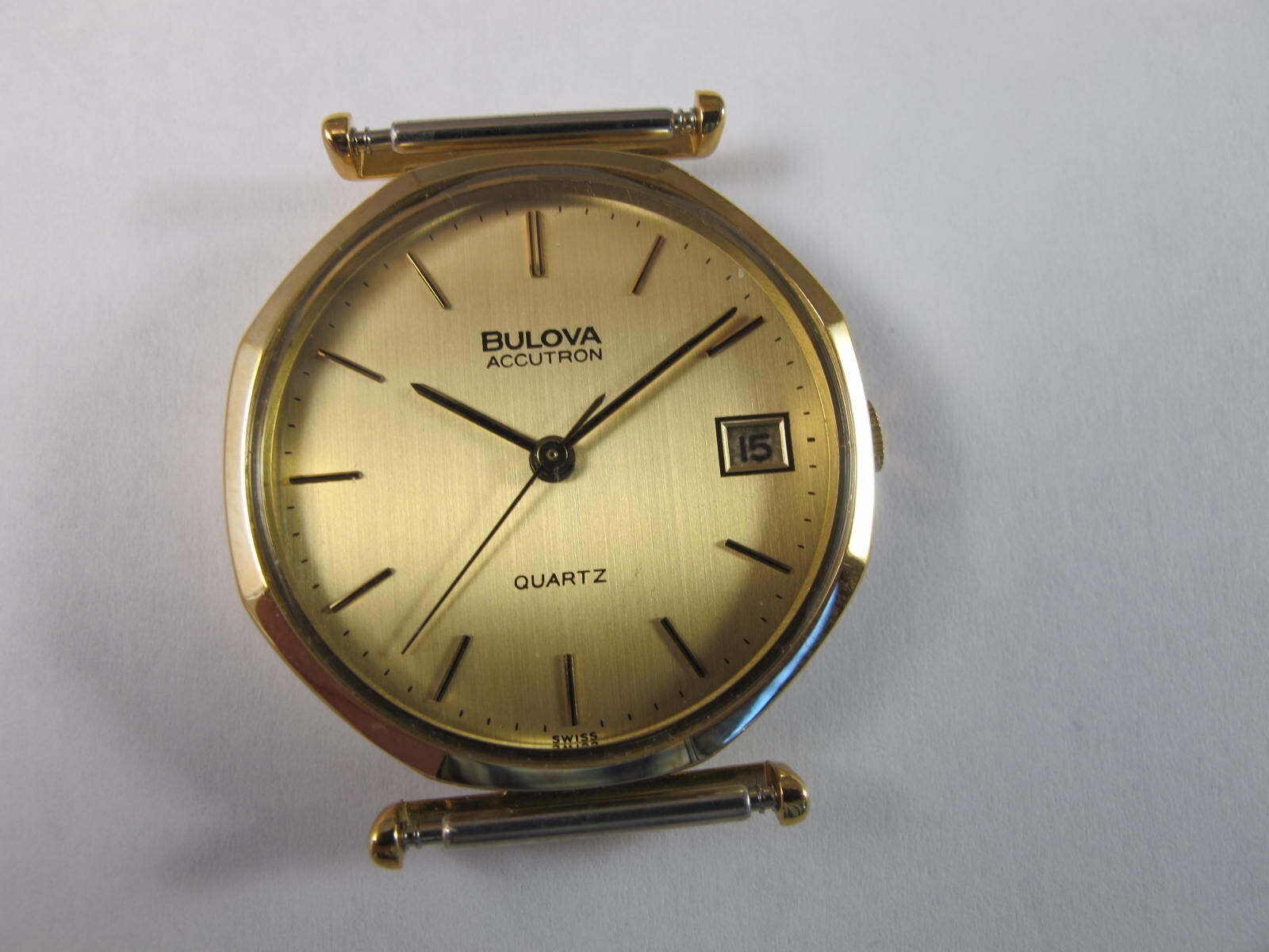 BULOVA ACCUTRON MENS QUARTZ DISPLAY SAMPLE MODEL WATC… - Gem