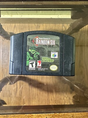 TOM CLANCY'S RAINBOW SIX Nintendo 64 N64 Game Cartridge Authentic! | eBay
