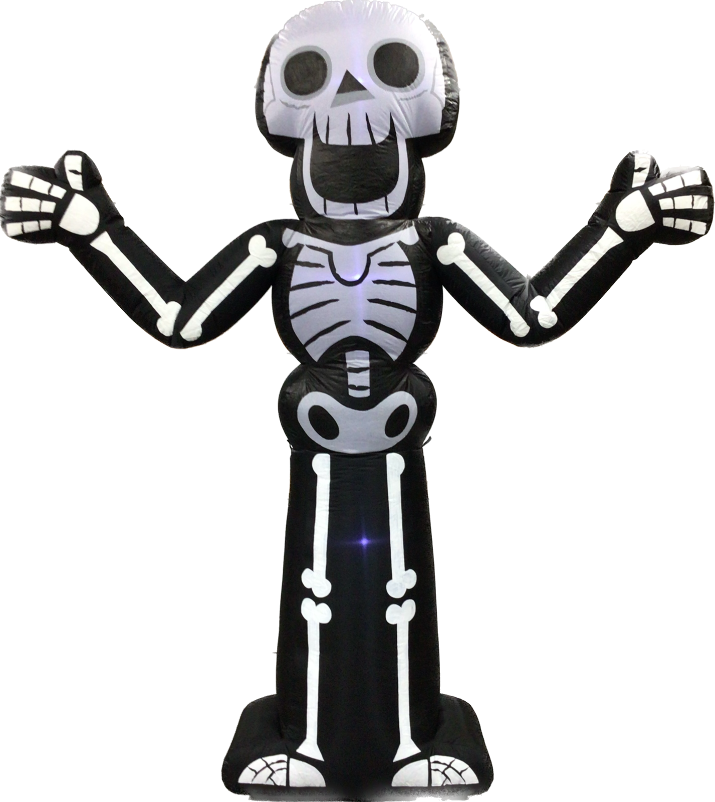 9ft Gemmy Airblown Inflatable Prototype Halloween Giant Skeleton ...