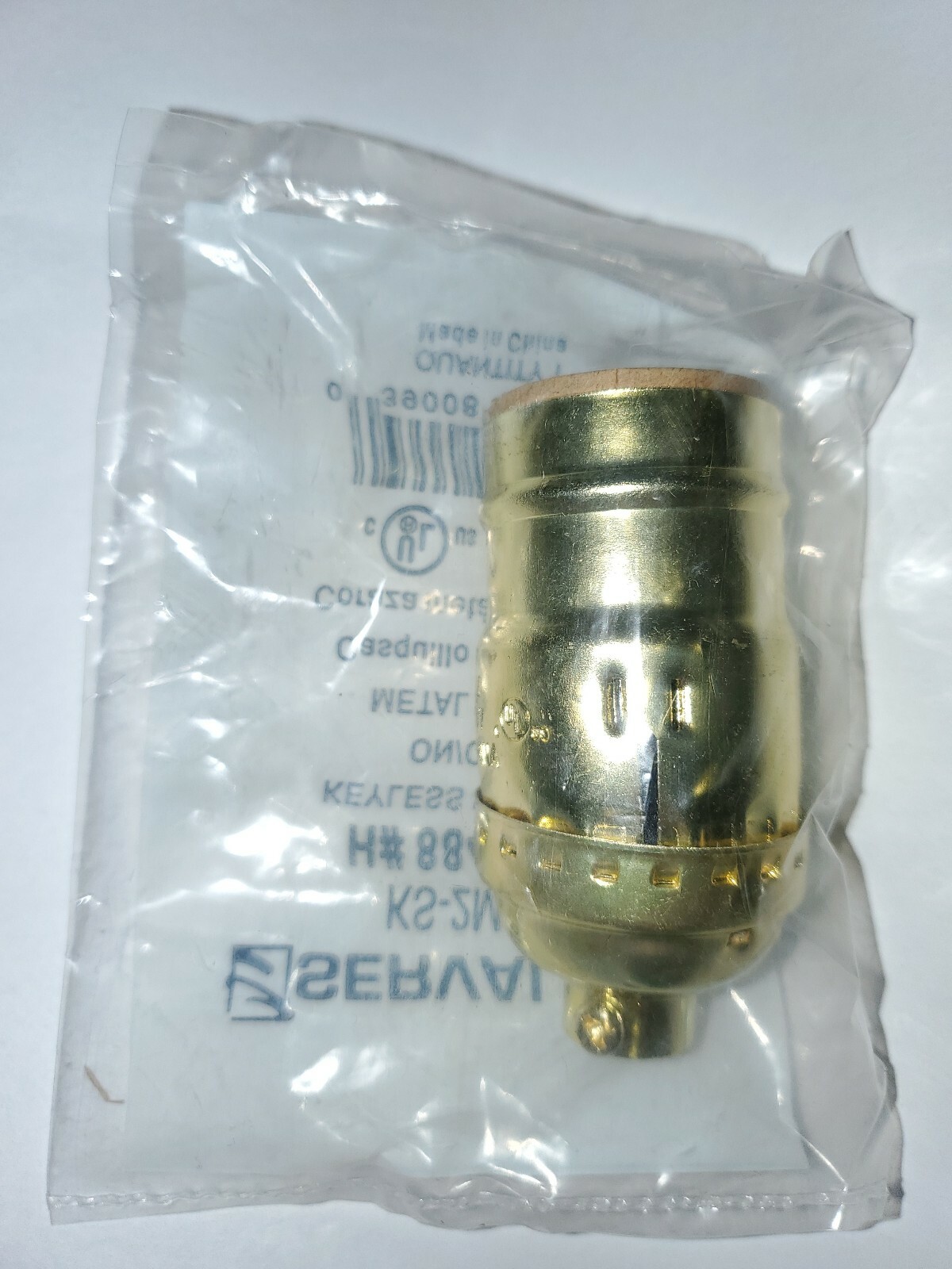 Hillman - Servalite Keyless Lamp Socket On/Off Metal 125V 660 watt ...