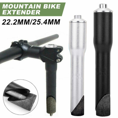 Bike Quill to Ahead Handlebar Stem Adapter Extender Bicycle MTB 22.2mm ...