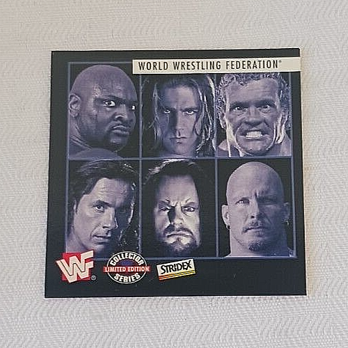 1997 Stridex WWF Wrestling Header Card PPV Calendar Bret Austin ...