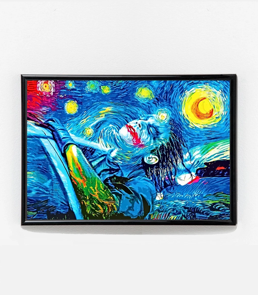 Van Gogh Scream Batman