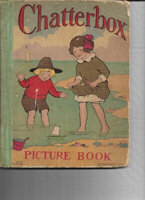 Antique Book Chatterbox Edited By Laurence H Francis 1892 Nice 130 Yr
