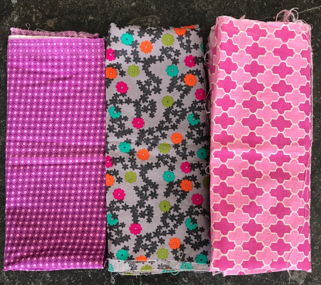 Purple Quilting Fabric Bundle | eBay