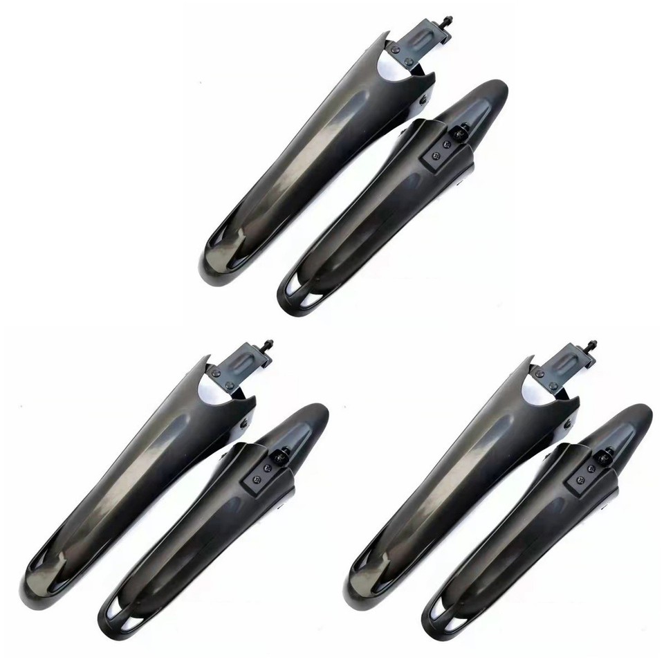 3 Pair Mudguard Set for 24 26 Inches Mountain Bike Front and Rear ...