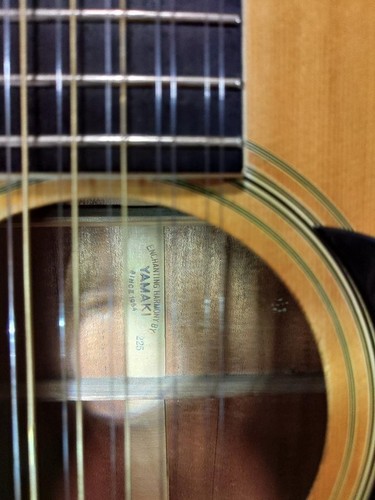 MIJ Vintage YAMAKI 12-string guitar, 70s Acoustic Guitar | eBay