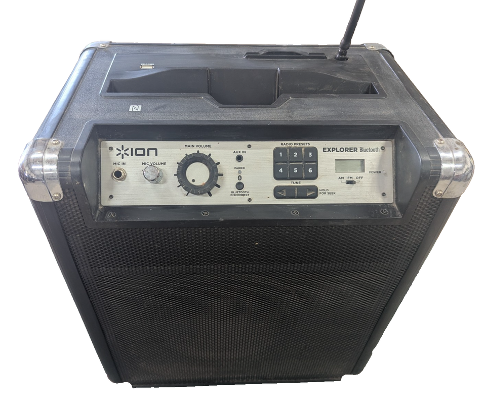 Ion Explorer Bluetooth and karaoke speaker and sound system IPA23B | eBay