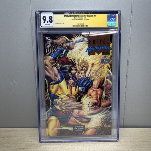 Marvel Masterpieces Collection #4 CGC 9.8 Signed Joe Jusko JSA ...