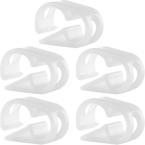 1/8" - 5/32" Plastic Tubing Clamps Flow Control Hose Clamp, Laboratory ...