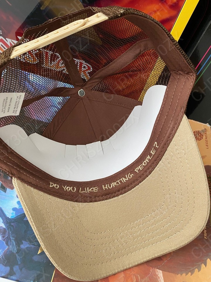Hotline Miami Jacket Yellow B Trucker Snapback Hat Baseball Brown Cap ...