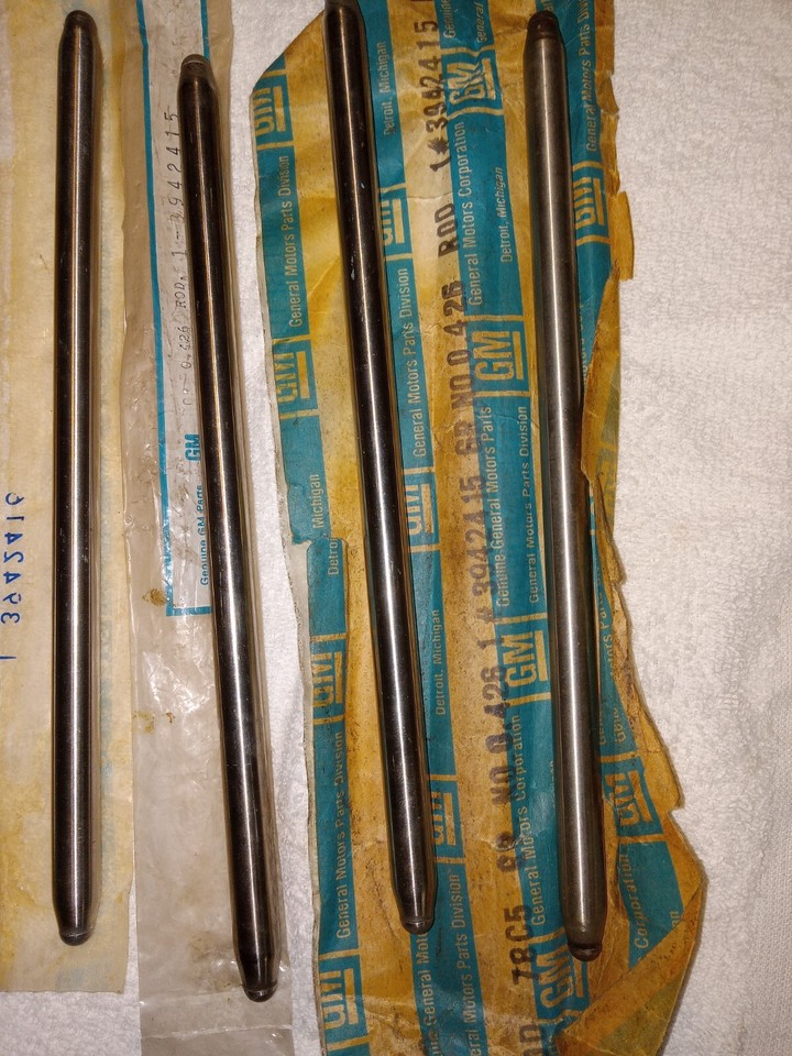 Push Rod, NOS GM 3942415 1969 ZL1 Camaro 427; 1967, 1968, 1969 L88 ...