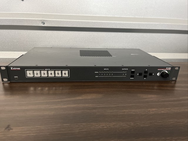 Extron IN1606 Six Input HDCP-Compliant Scaling Presentation Switcher ...