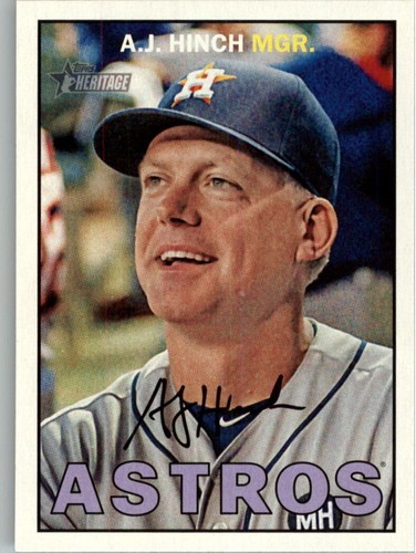 2016 Topps Heritage - A.J. Hinch #265 for sale online | eBay