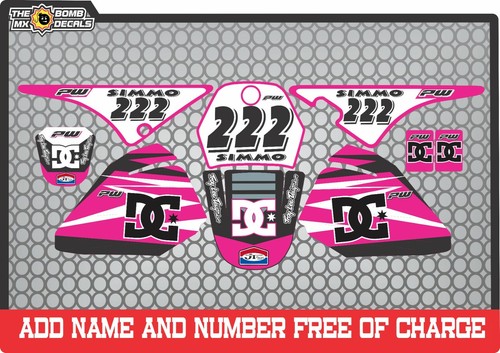 pw80 decals graphics your name and number yamaha pw 80 personal Full ...